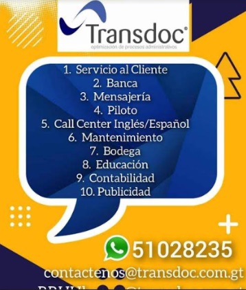 Transdoc :: ALERTA: TRANSDOC NO TE PEDIRÁ TU CV POR WHATSAPP :: transdoc.com